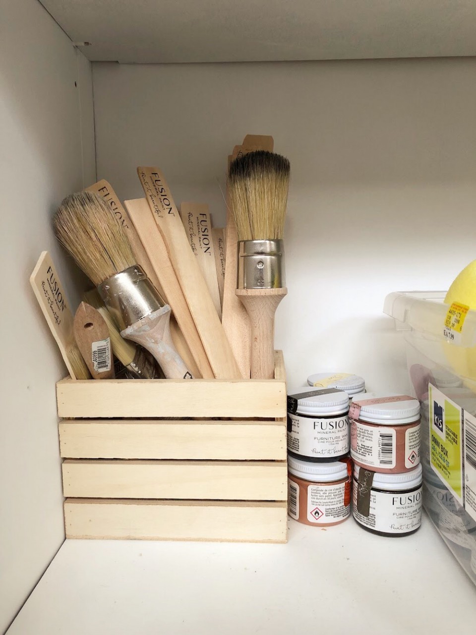 How to Organize Your Paint Supplies - Fusion™ Mineral Paint
