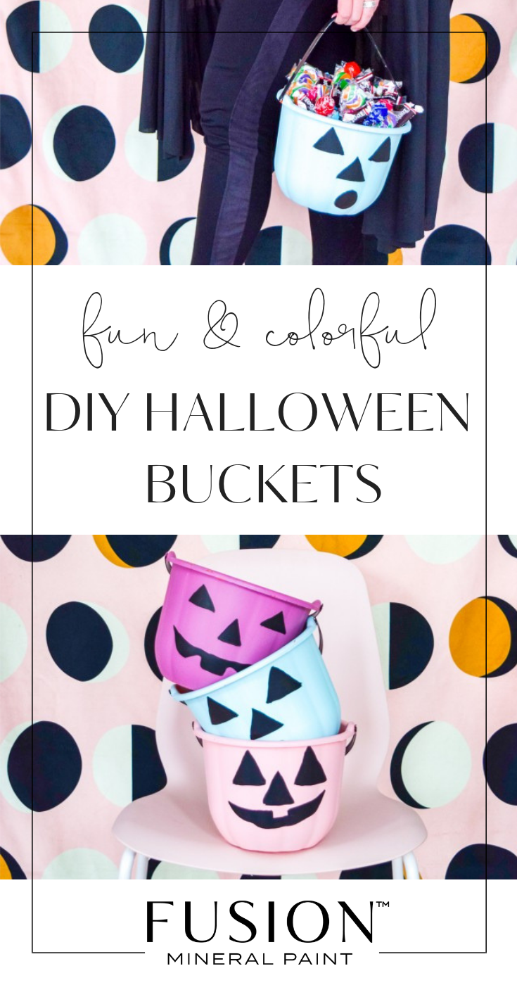 DIY Halloween Buckets for Trick or Treating! - Fusion™ Mineral Paint
