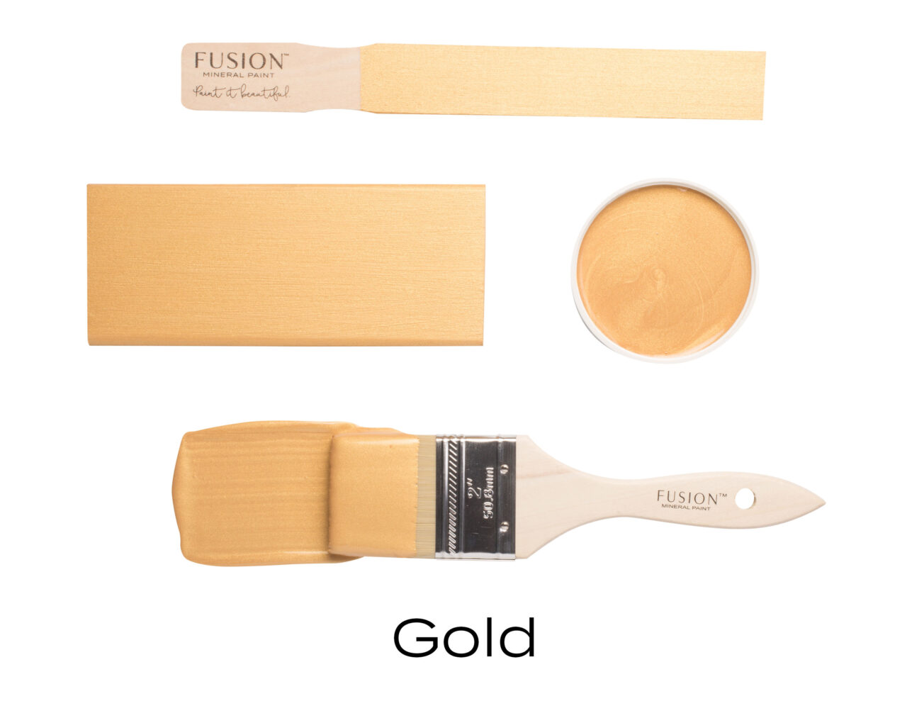 New Fusion Silver & Gold Metallic - Fusion™ Mineral Paint