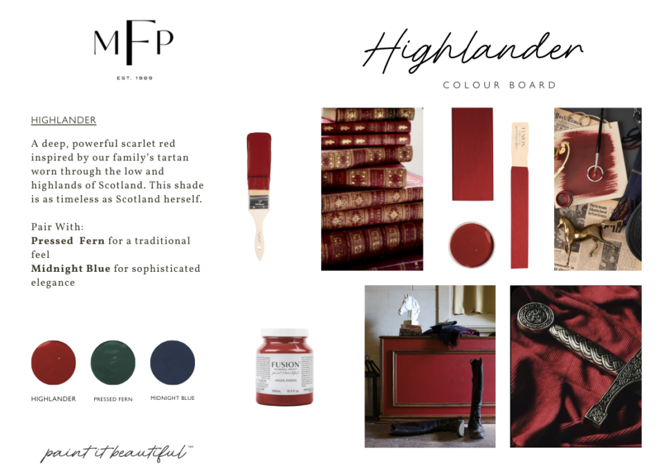 Highlander: 2022 Fusion Colour Collection - Fusion™ Mineral Paint