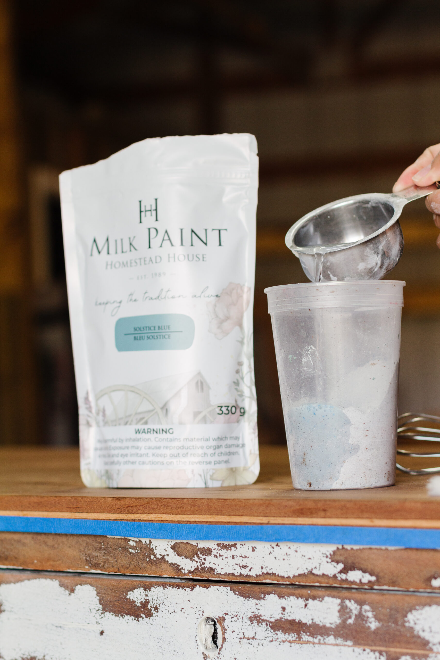 Solstice Blue, 2022 HH Milk Paint Colour - Fusion™ Mineral Paint