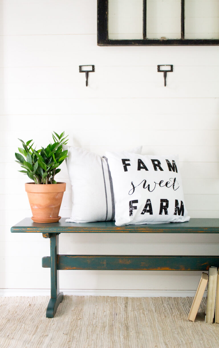 Create an Enchanting Entryway with Homestead House Milk Paint in ...
