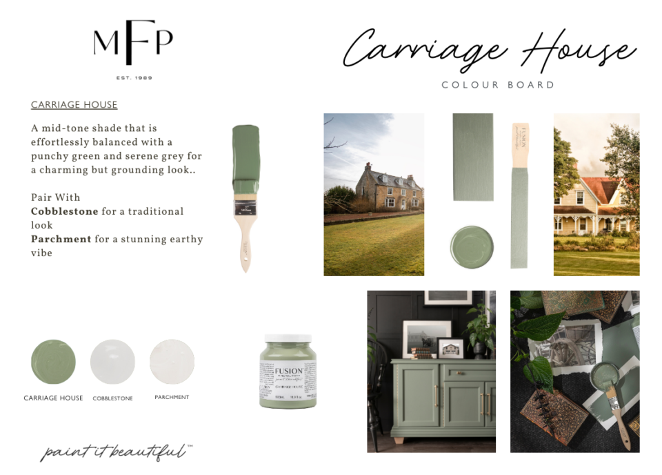 Carriage House: 2023 Fusion Mineral Paint Colour Collection - Fusion ...