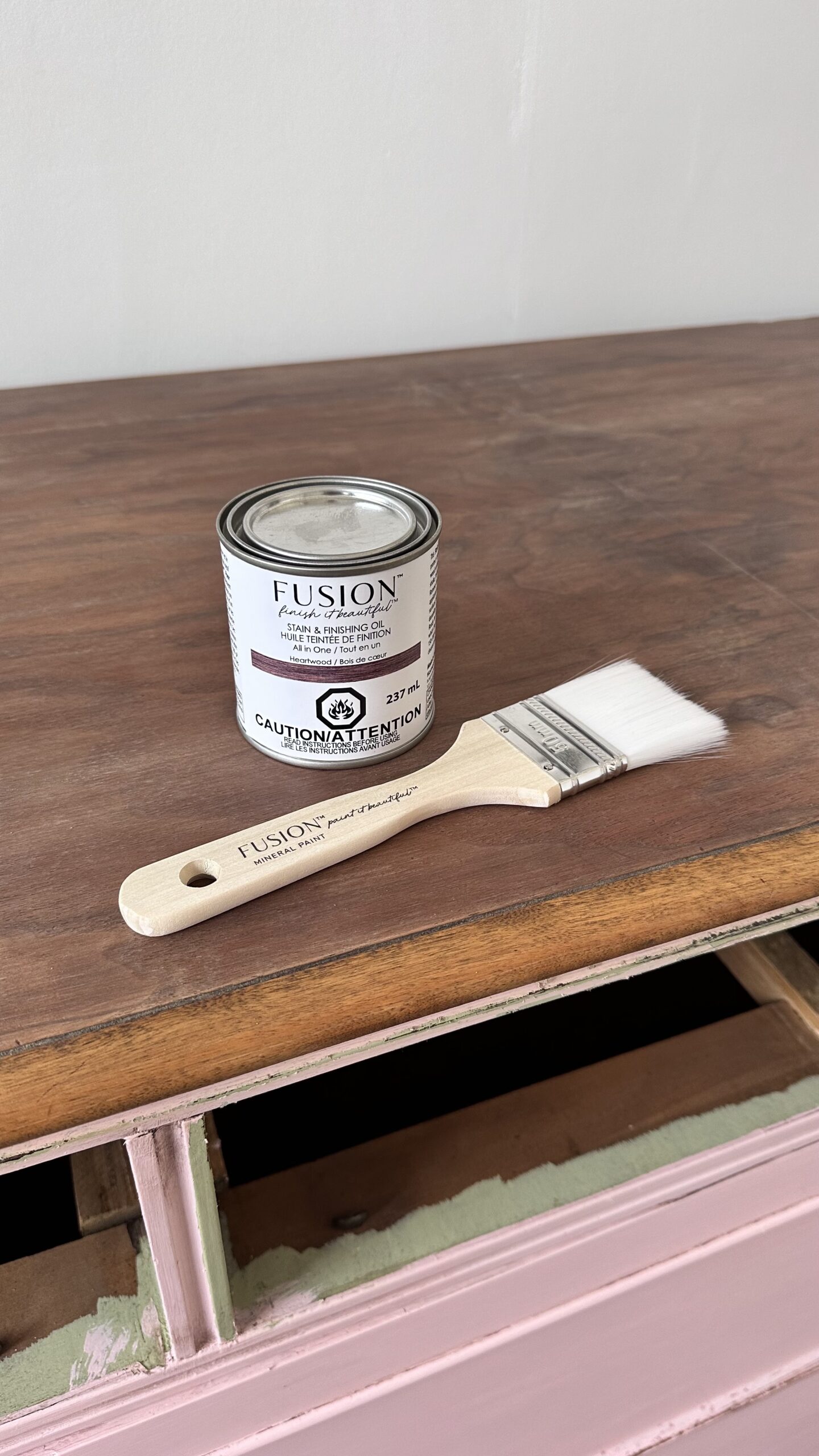 Fusion Mineral Paint’s New Stain and Finishing Oil Heartwood - Fusion ...