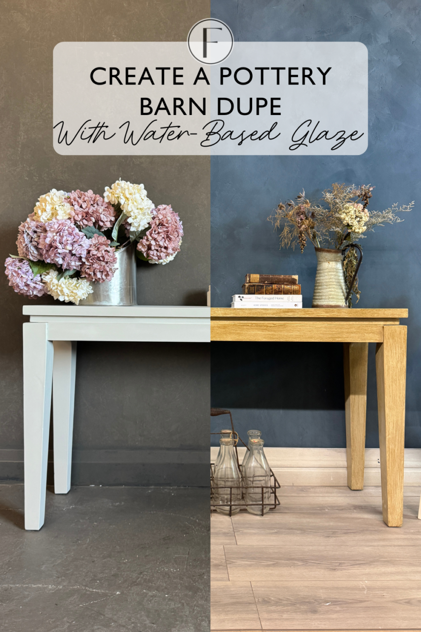 Create a Pottery Barn Dupe with Water-Based Glaze: Fast Drying and ...