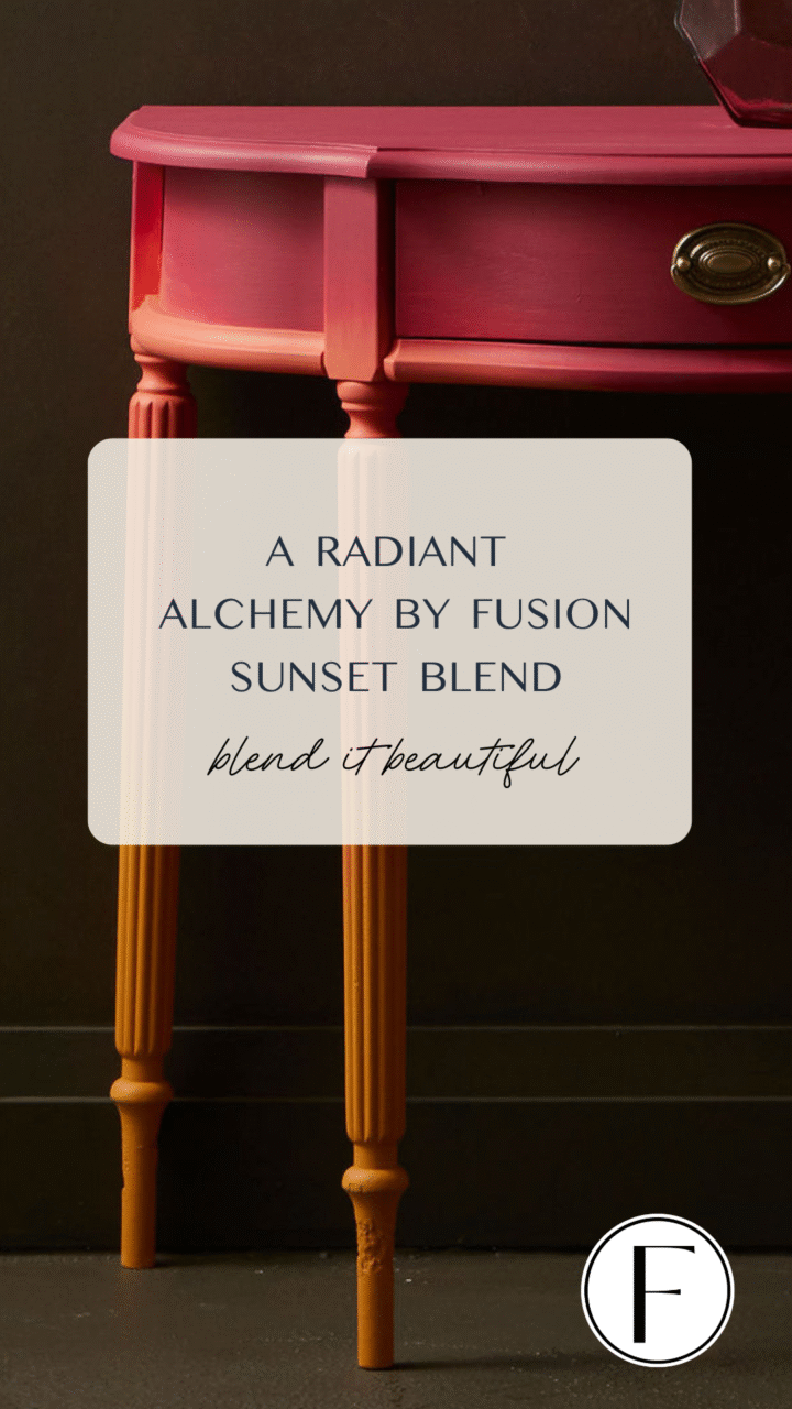 Sunset Dreams: A Bold Blend Makeover with Alchemy - Fusion™ Mineral Paint