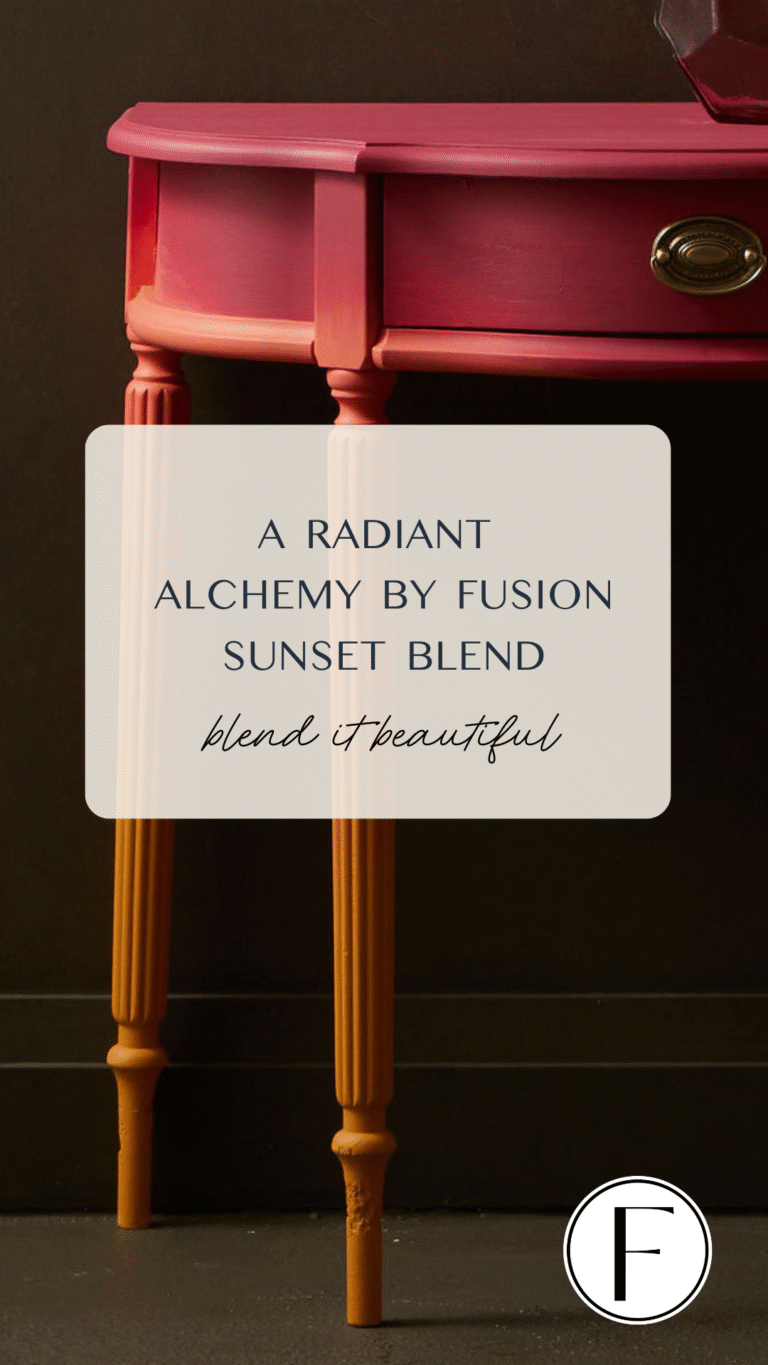 Sunset Dreams: A Bold Blend Makeover with Alchemy - Fusion™ Mineral Paint