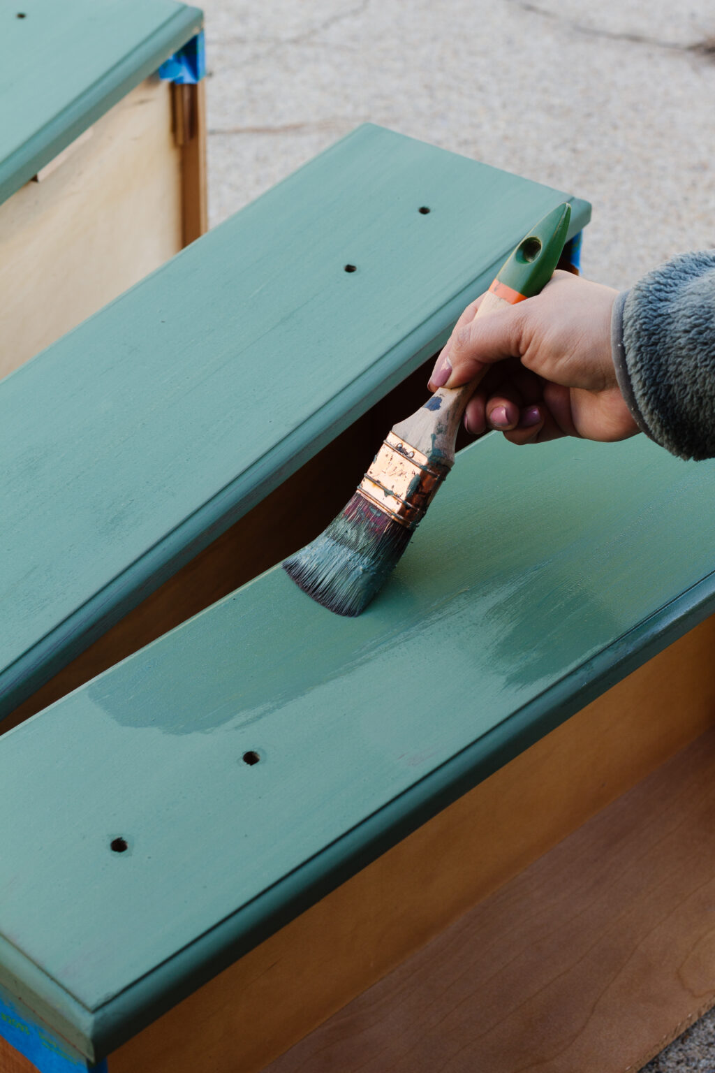 Lakeside Retreat: Vintage Secretary Makeover in Waterloo Green - Fusion ...