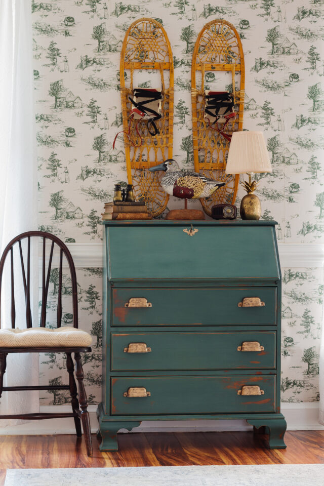 Lakeside Retreat: Vintage Secretary Makeover in Waterloo Green - Fusion ...